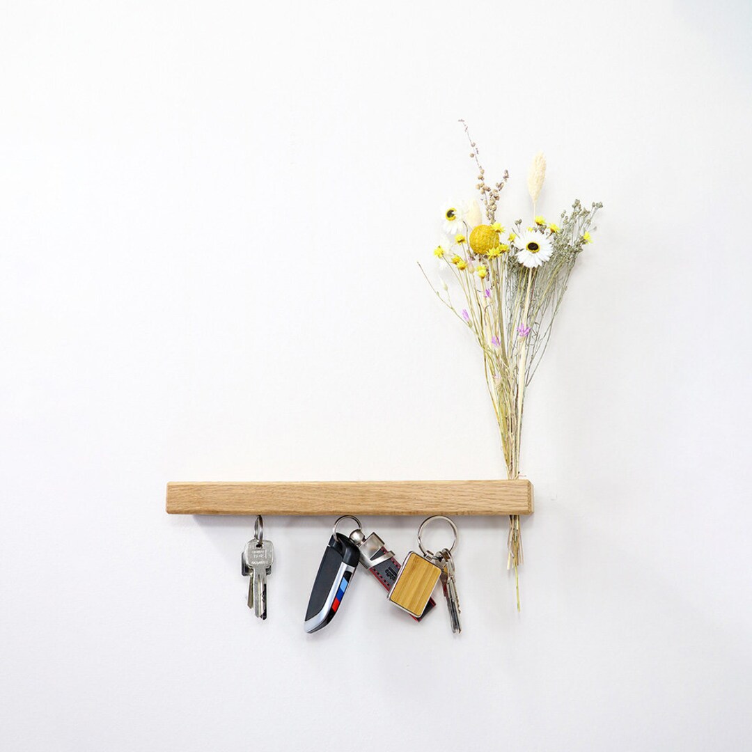 Flowerbar Keys summer Meadow Key Board Made of Oak With Dried Flower ...