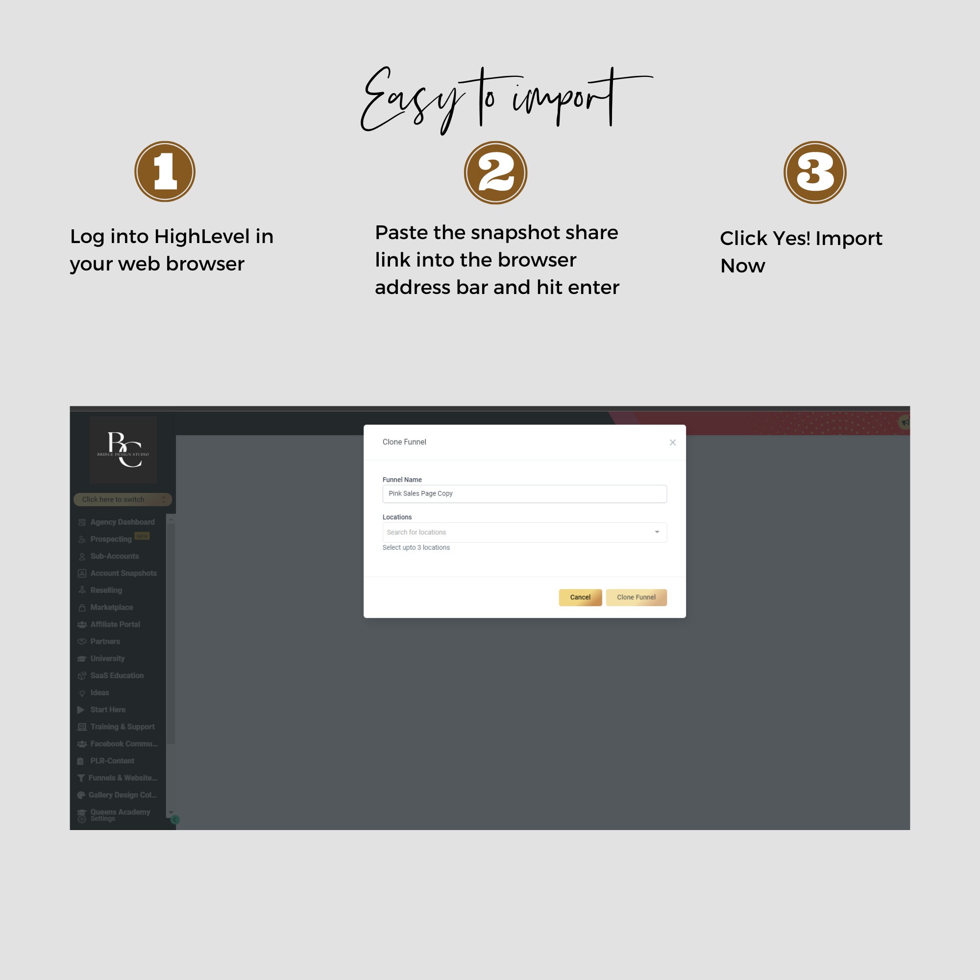 Landing Page Template Gohighlevel Sales Page Template for Coaches ...