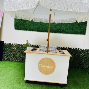 DIY Collapsible Service Cart Plans |CNC Files | Candy Cart | Coffee ...