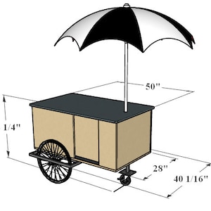 DIY Food Cart | General Purpose | Drink Cart | Cake Cart | Candy Cart ...