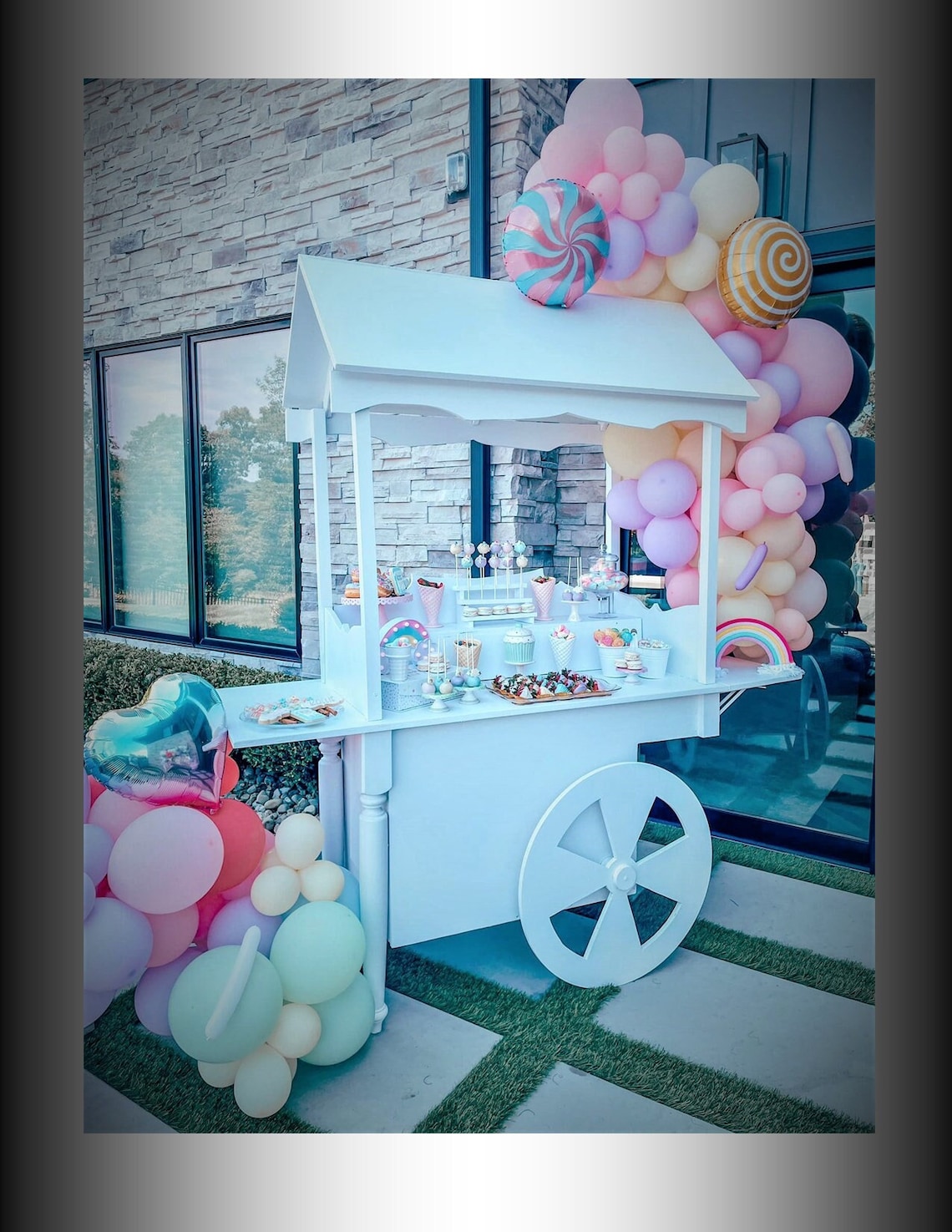 DIY Cart Plans | Candy Cart | Party Cart | Wedding Cart | Catering Cart ...