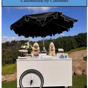 DIY Cart Plans | Drink Cart | Catering Cart | Candy Cart | Plan (#0101 ...