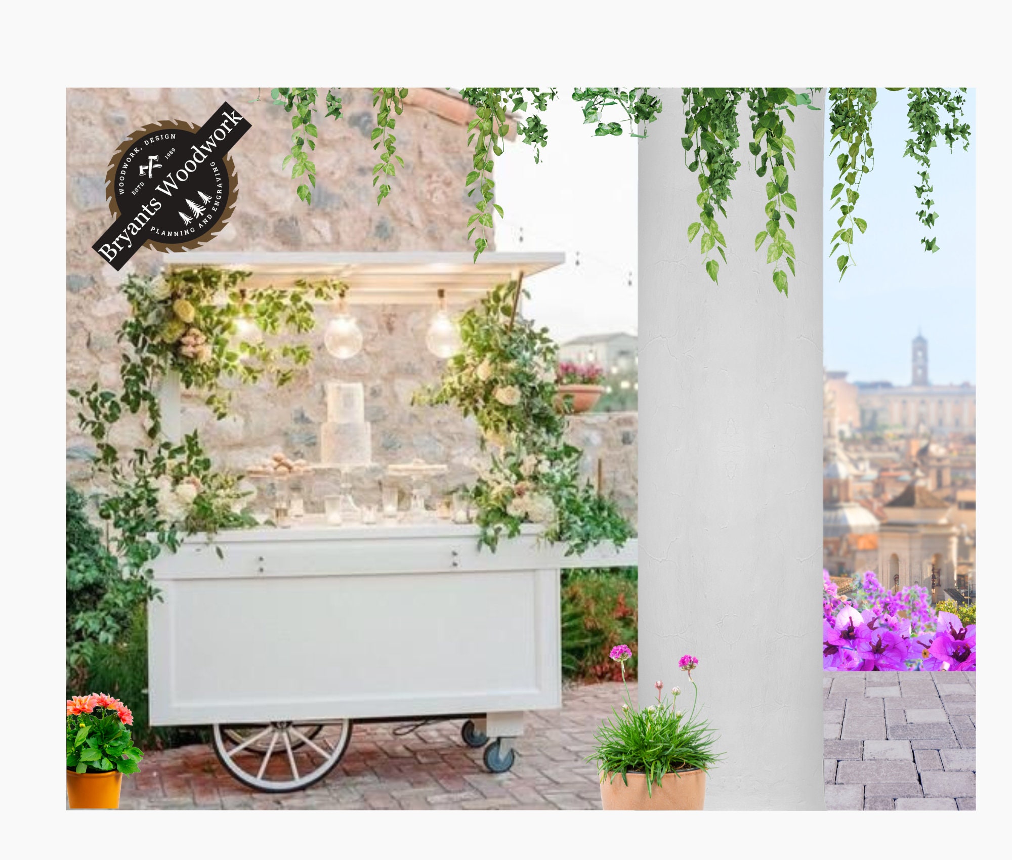 DIY Cart Plans | Cake Cart | Party Cart | Catering Cart | CNC File ...