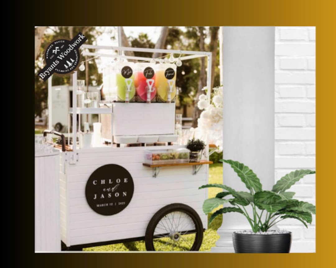 DIY Catering Cart Plans: Beginner Friendly 0103 - Etsy Australia