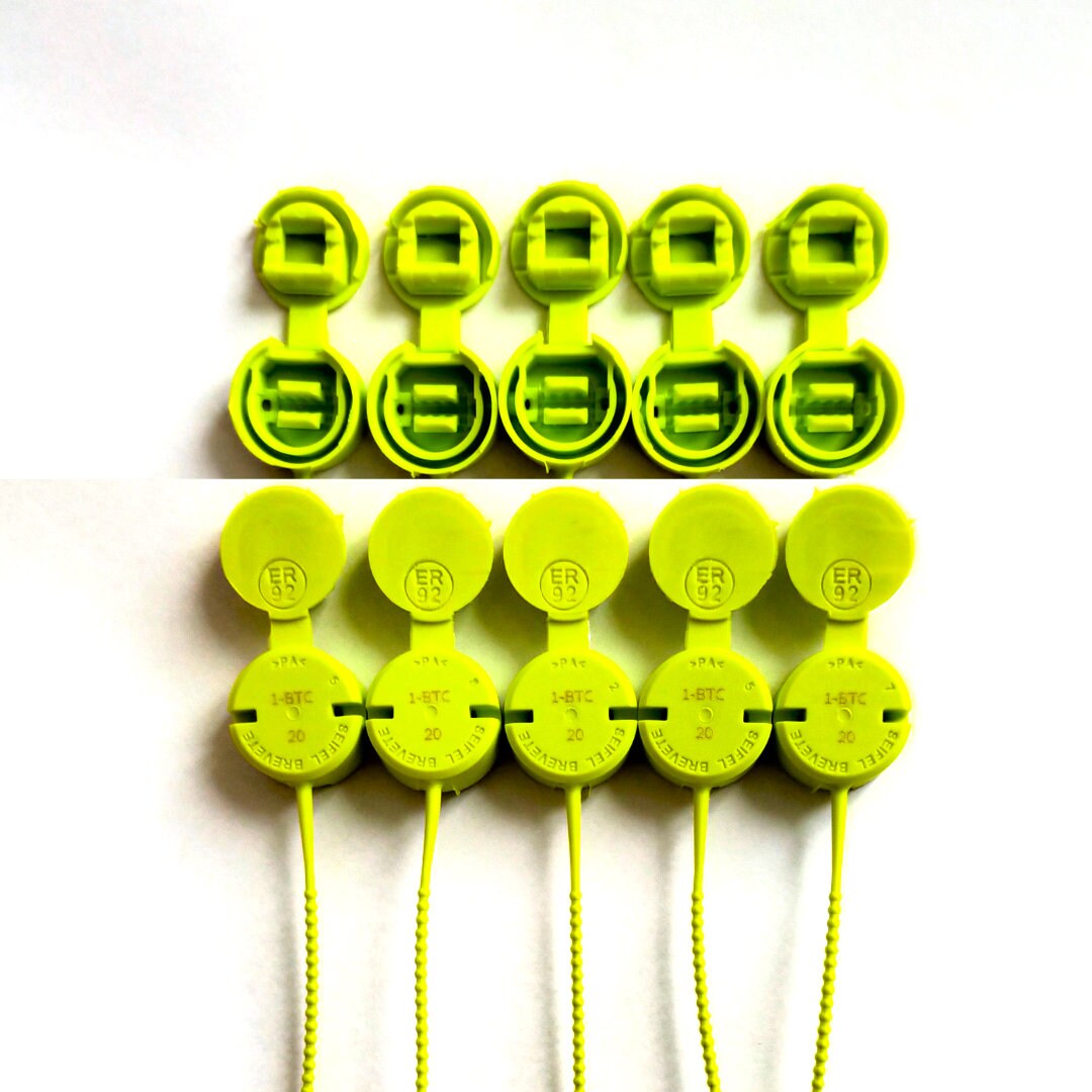 X10 Sealed Lead EDF ER92 Green Plastic Linky Electric Meter - Etsy