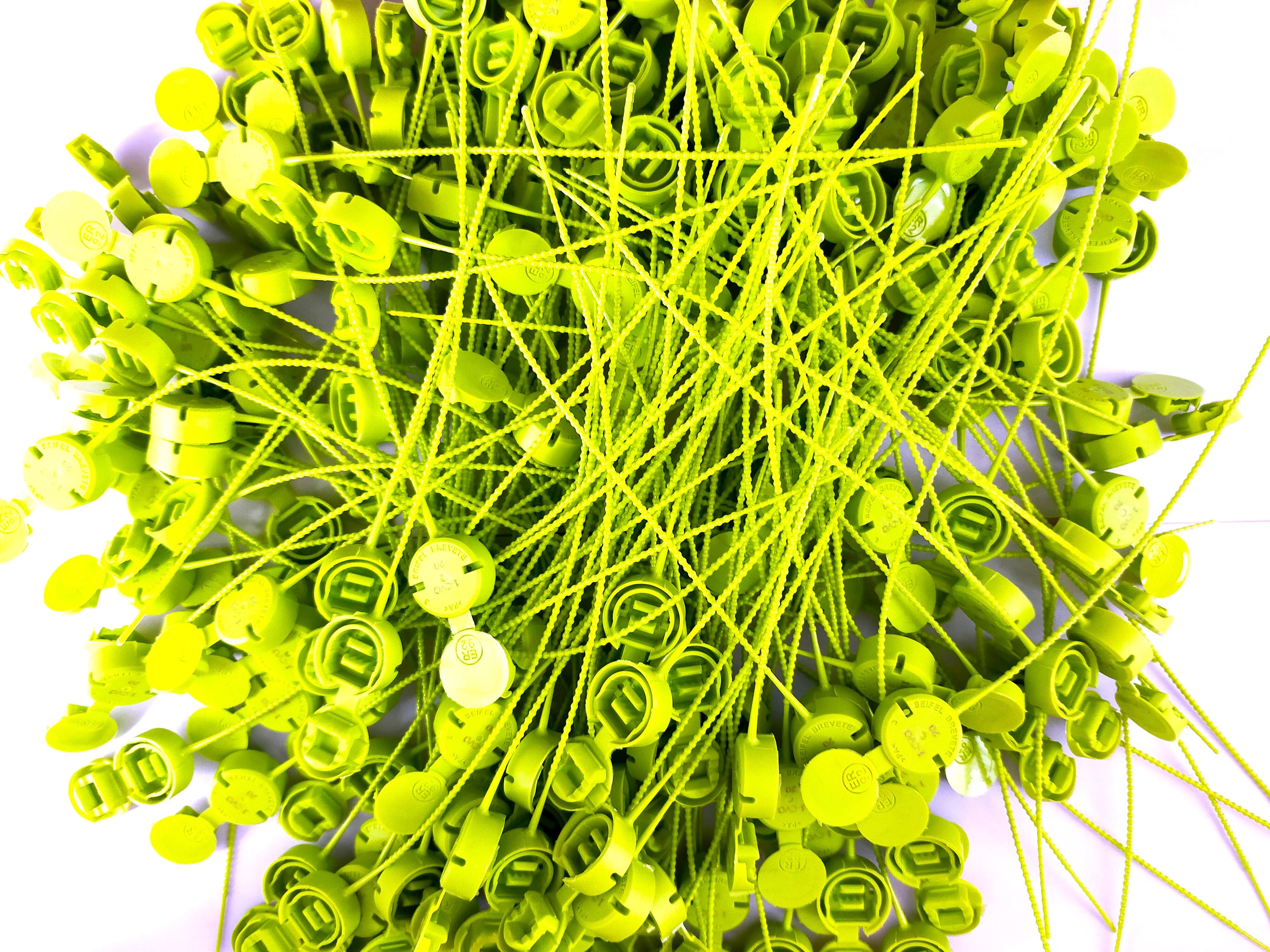 Plomb Scellé de sécurité EDF ER92 plastique vert compteur électrique ...