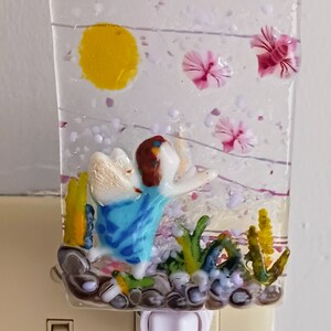 Fairy Fused Glass Nite Lite - Etsy
