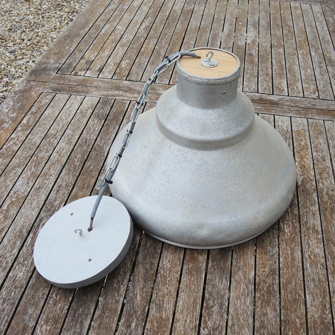 Vintage French Metal Milk Funnel Pendant - Etsy