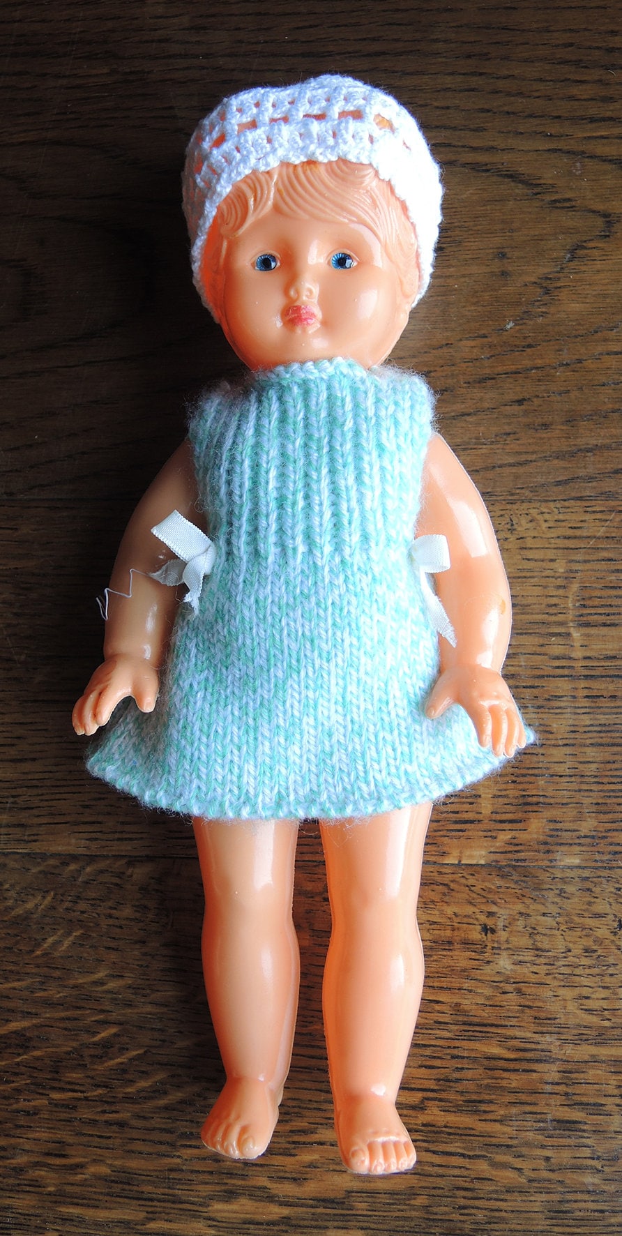 Conjunto de 3 muñecas de plástico duro antiguas francesas | Etsy