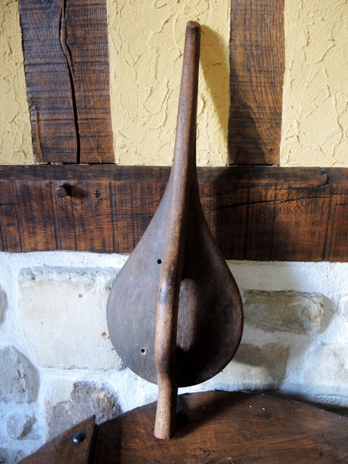 Antique French Object of Folk Art in Wood: Liadou - Etsy
