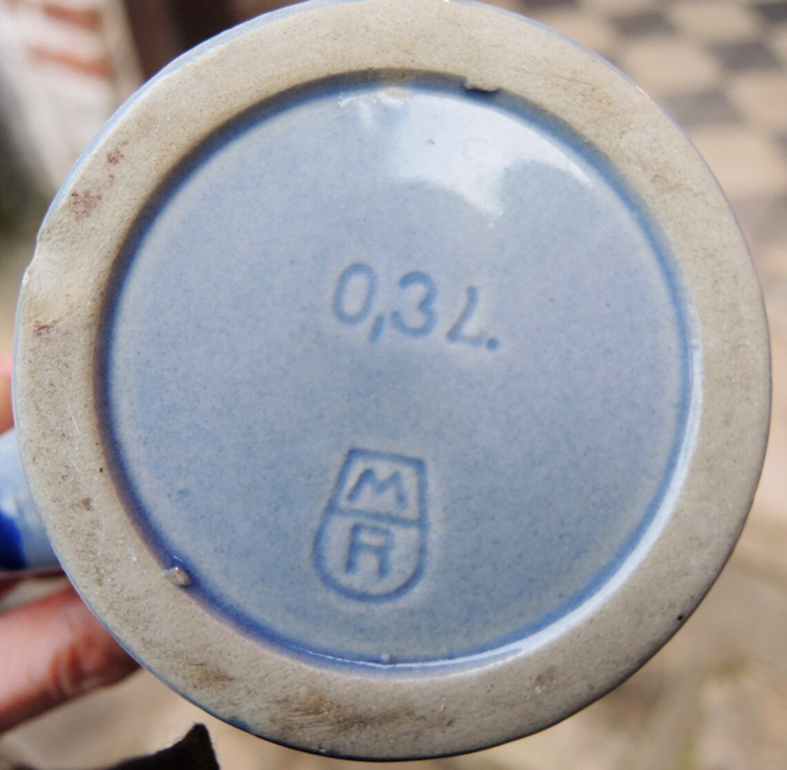 Vintage German MARZI & REMY Stoneware Beer Mug - Etsy