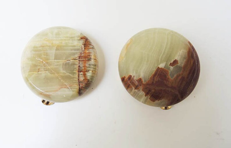 2 Antique French Marble Pocket Ashtrays - Etsy