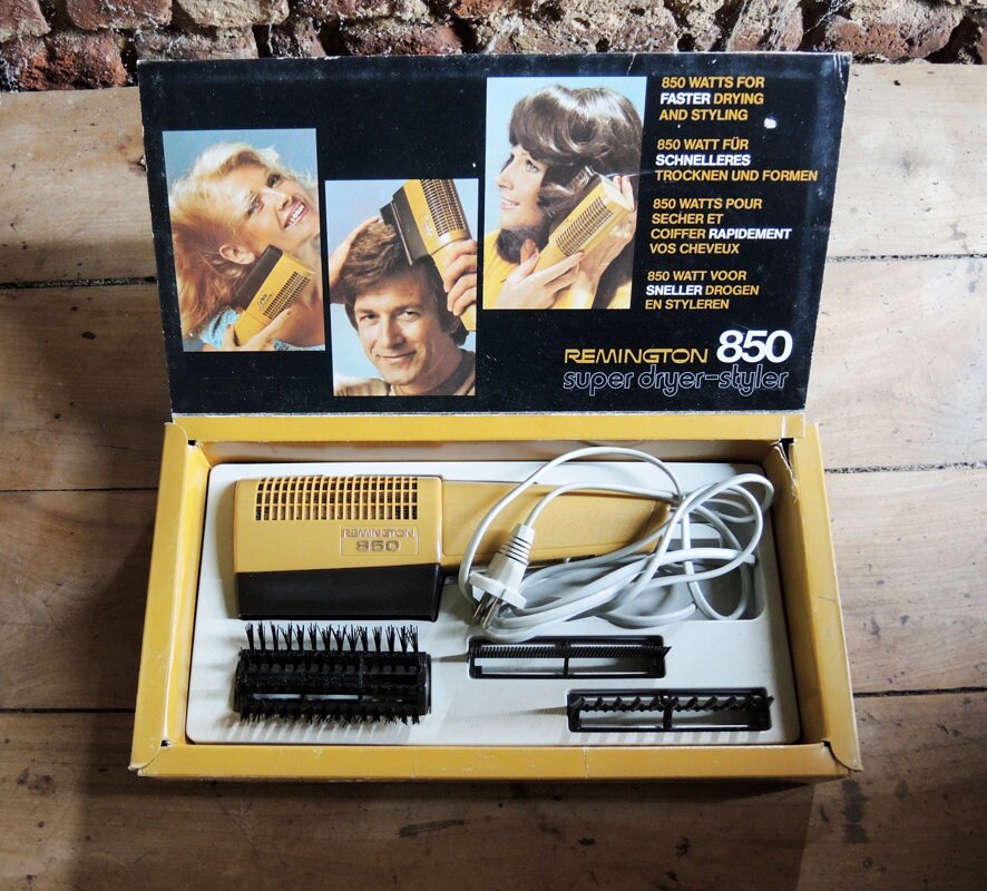 Retro Remington 850 Hair Dryer: UNUSED | Etsy