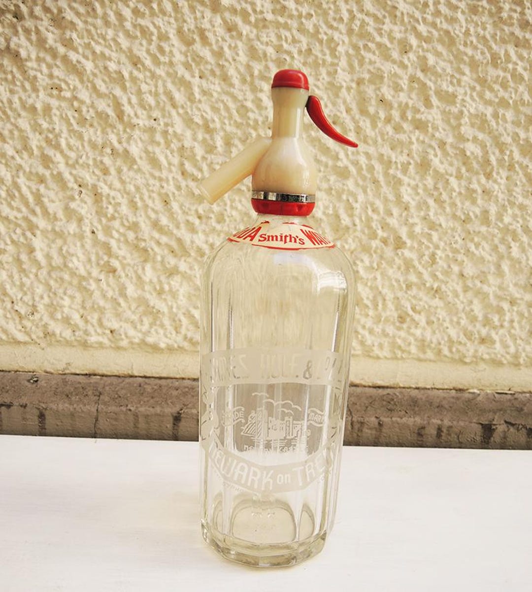 Vintage English Transparent Glass James Hole & Co Seltzer Bottle - Etsy