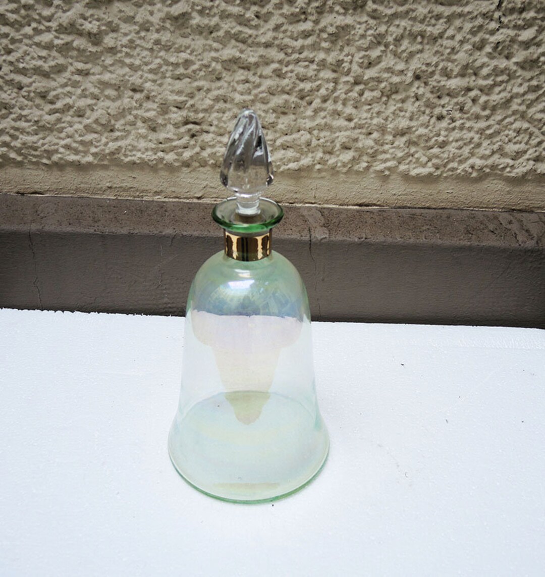 Antique French Iridescent Crystal Port / Liquor / Wine Decanter - Etsy