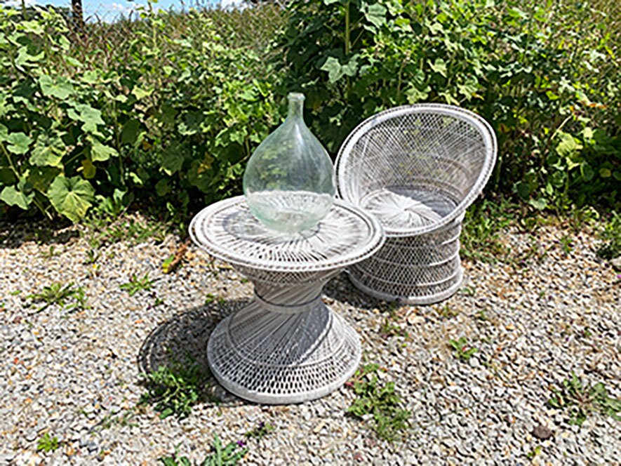 Antique French Transparent Carboy / Demijohn - Etsy