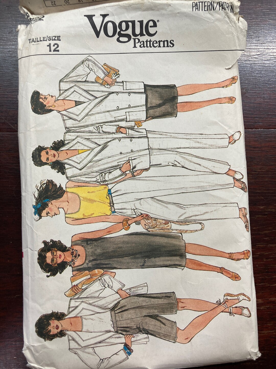 Vogue 8922. Size 12. Uncut Pattern. - Etsy