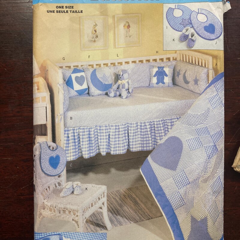 Crib Set Pattern - Etsy