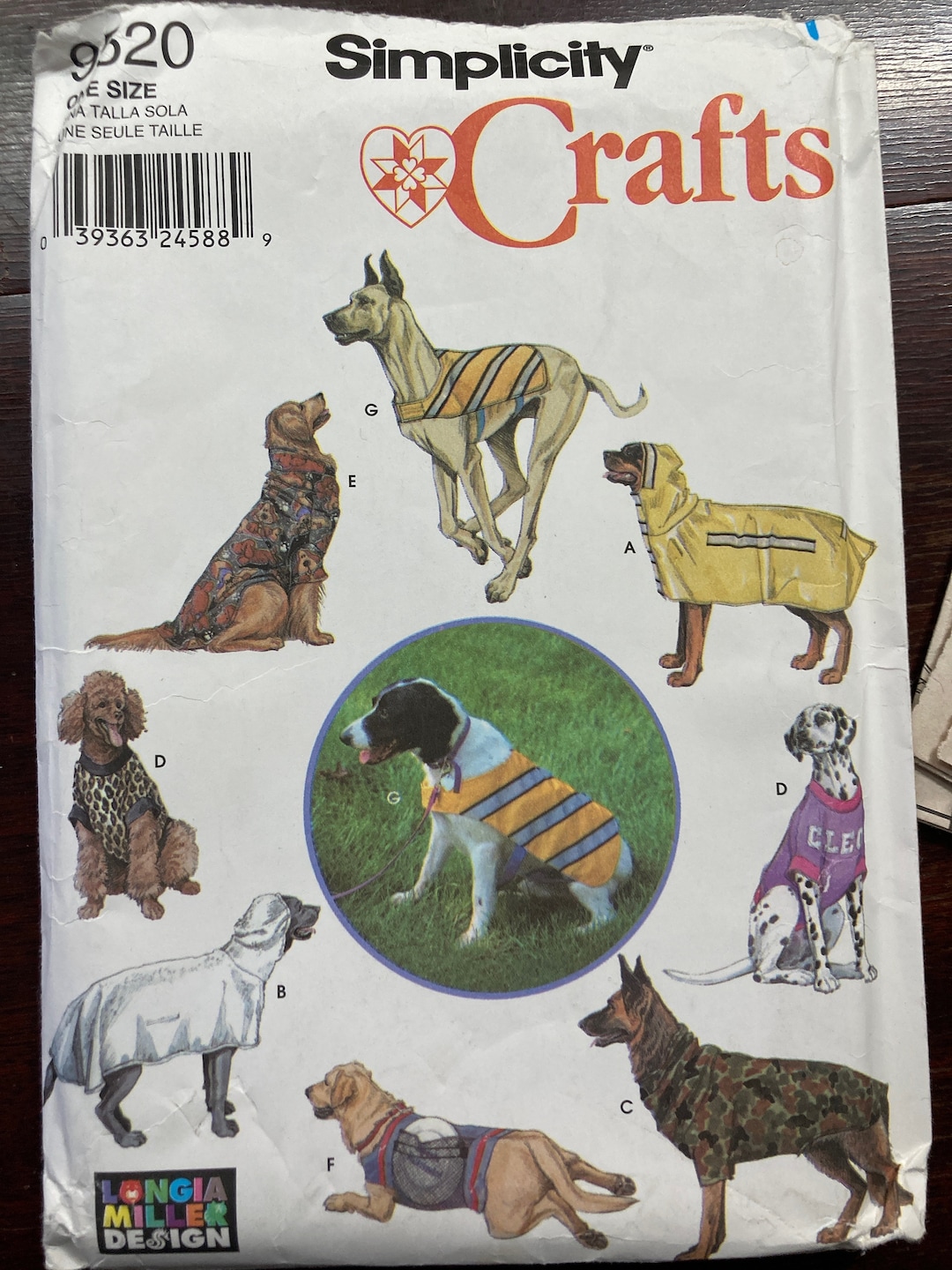 Simplicity Crafts Dogs 9520. Uncut Pattern. - Etsy