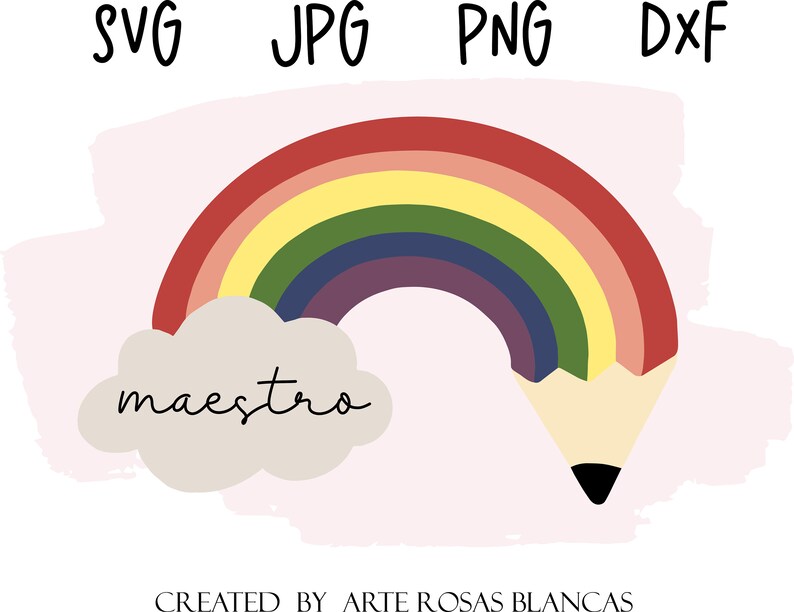 Maestro Svg Spanish Teacher Svg Spanish Education Svg - Etsy