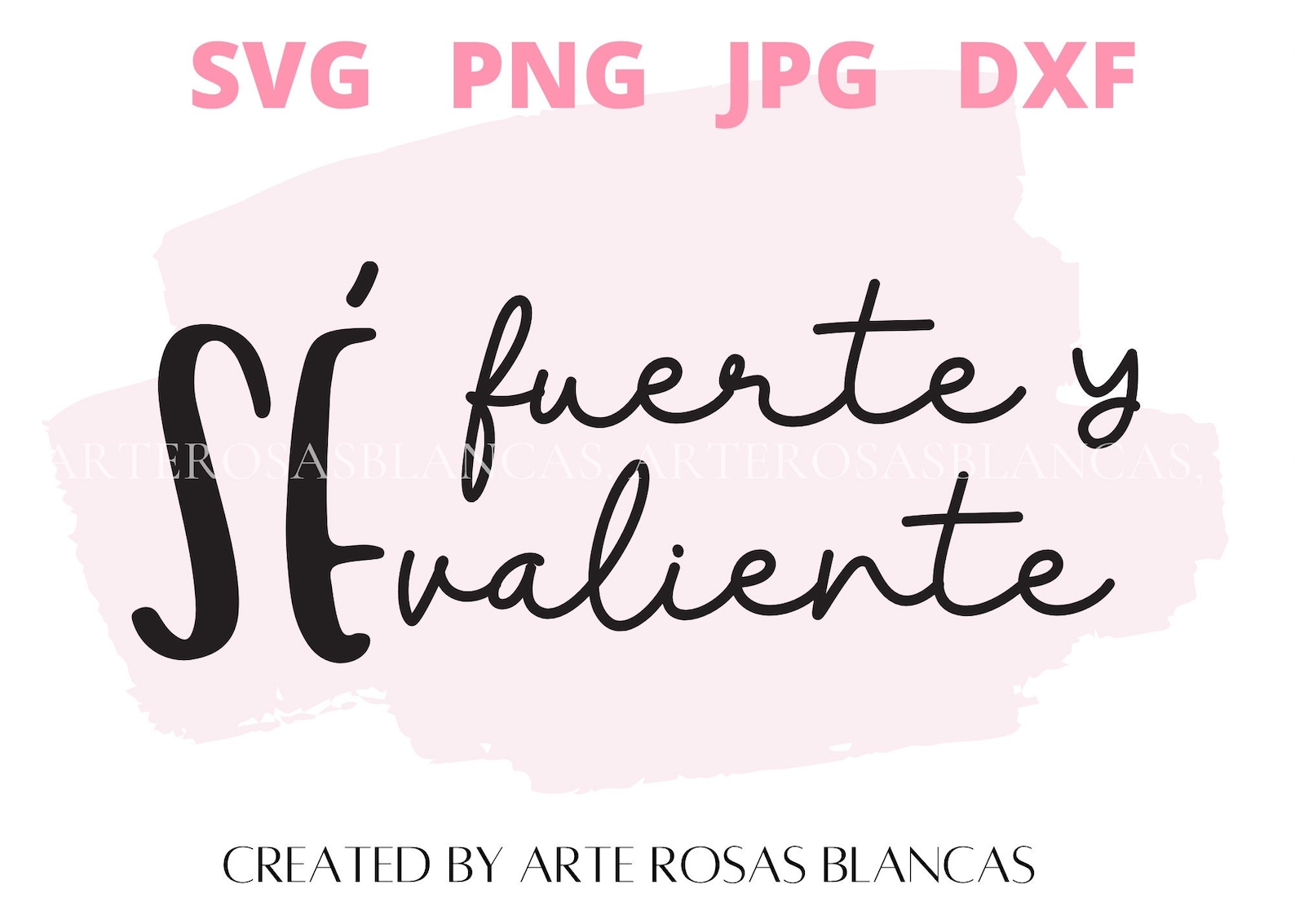 Se Fuerte Y Valiente Svg Frases Cristianas Svg Frases - Etsy