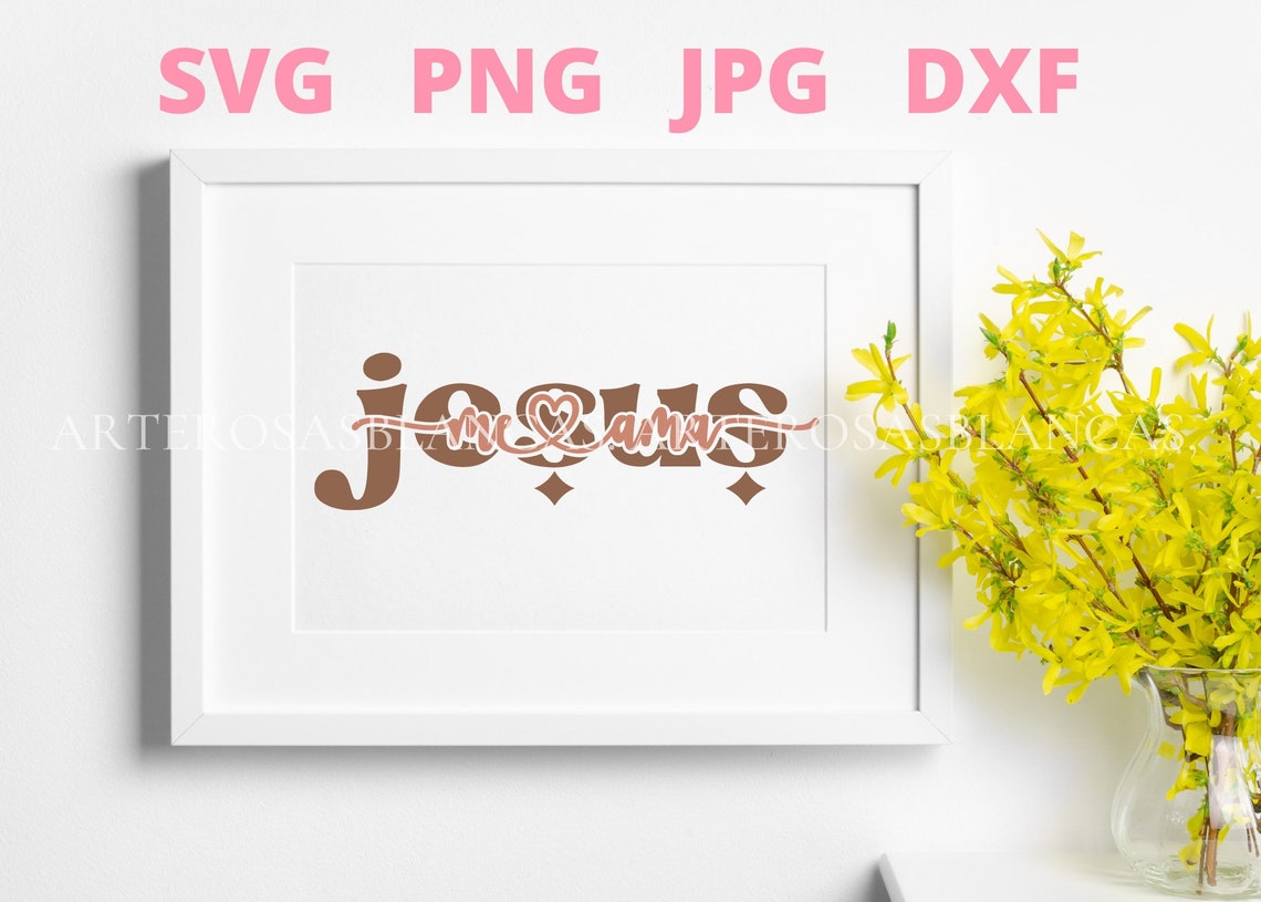 Jesus Me Ama Svg Frases Biblicas Svg Frases Bonitas Svg - Etsy UK