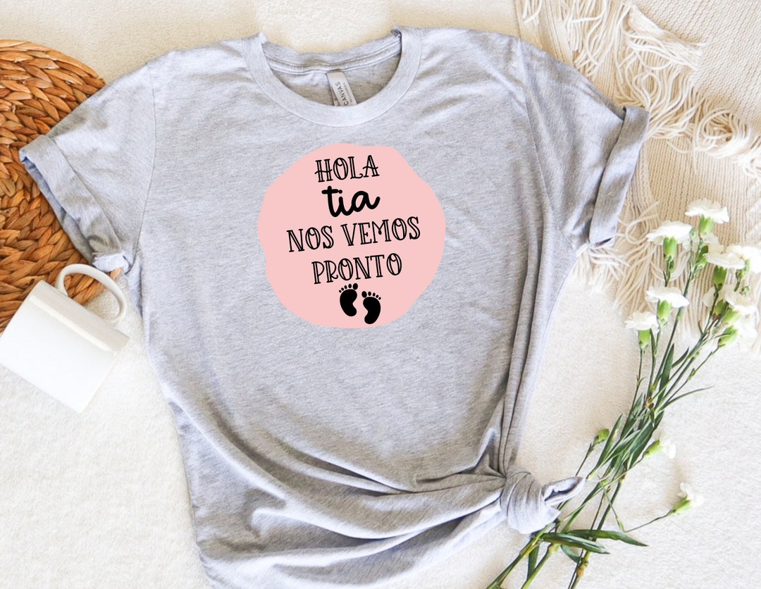 Hola Tia Nos Vemos Pronto Svg | Baby Svg | Nuevo Bebe Svg | Spanish Svg ...