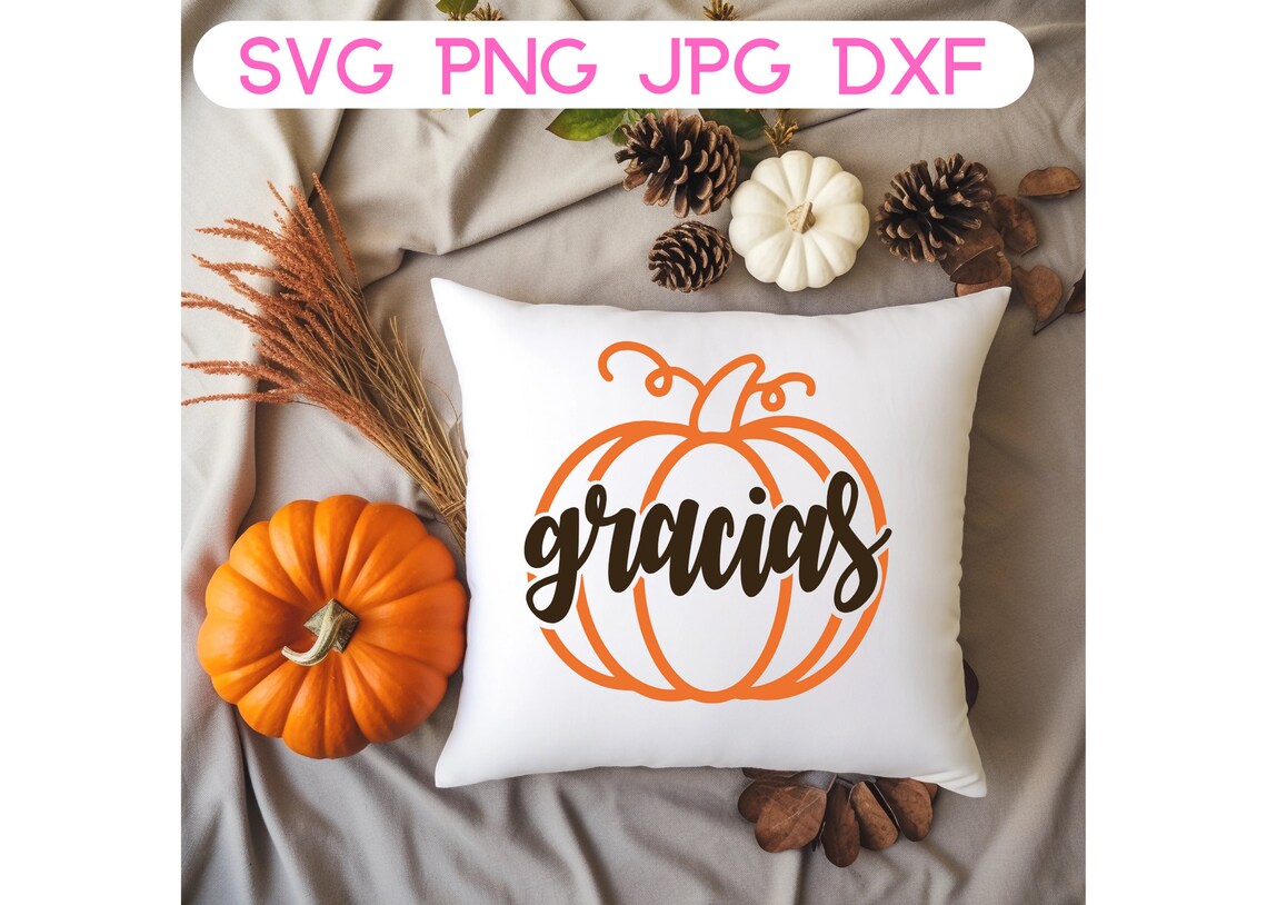 Dia De Accion De Gracias Svg Bundle | Spanish Svg | Spanish ...