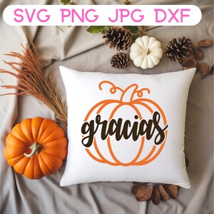 Dia De Accion De Gracias Svg Bundle | Spanish Svg | Spanish ...