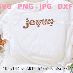 Jesus Me Ama Svg| Frases Biblicas Svg | Frases Bonitas Svg | Spanish ...