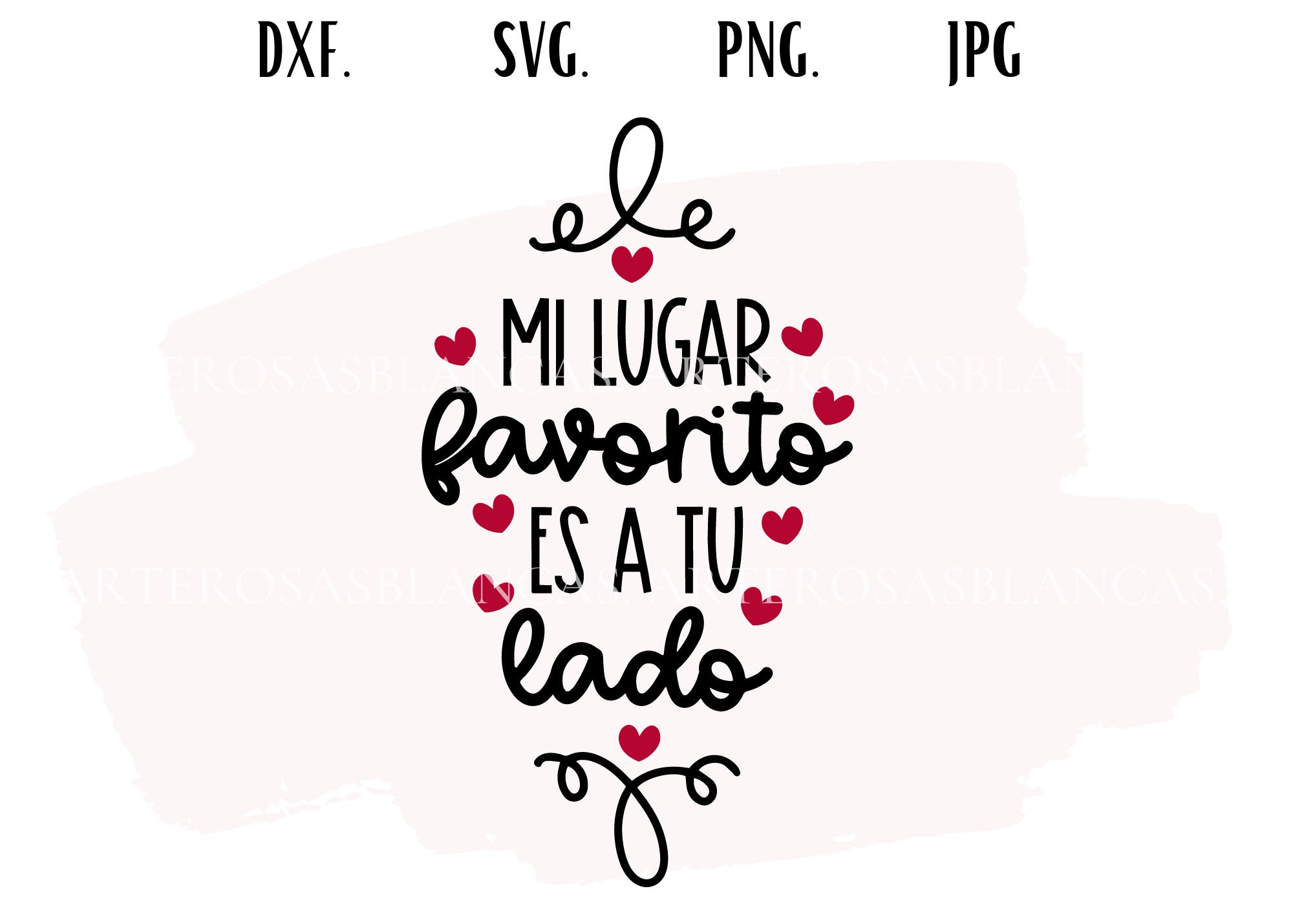 Mi Lugar Favorito Es a Tu Lado Svg San Valentin Svg Amor - Etsy