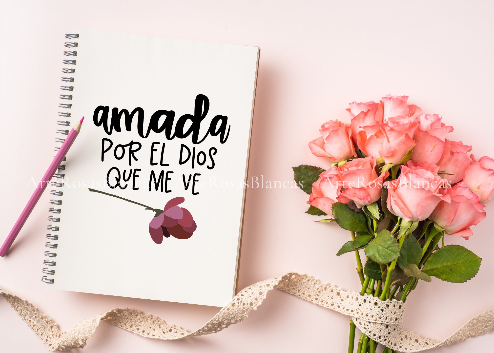 Amada Por El Dios Que Me Ve Svg | Spanish Svg | Frases Cristianas Svg ...
