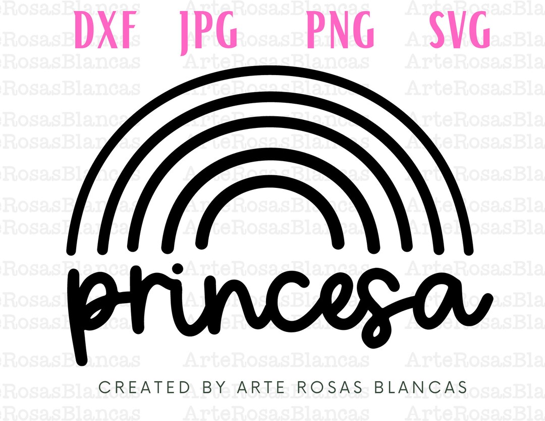 Princesa Svg | Svg En Espanol | Onesie Svg En Espanol | Frases Para ...