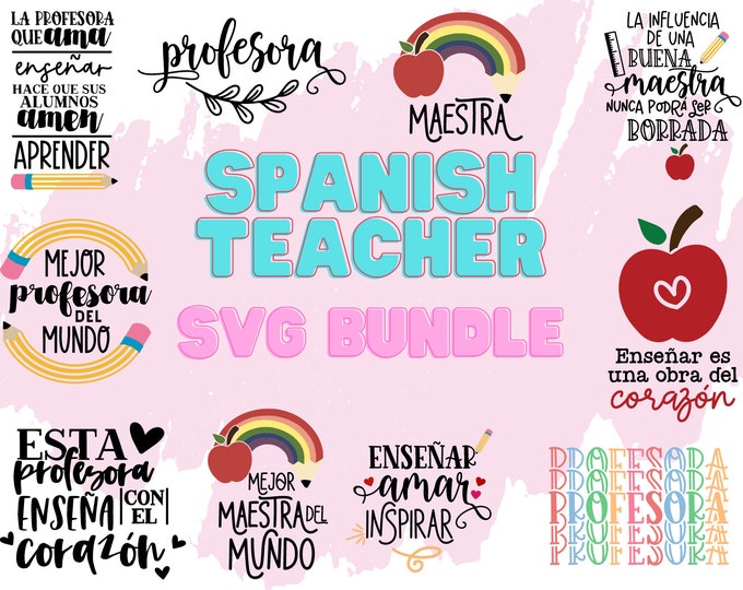 Paquete de svg de San Valentín en español / Paquete de svg en español ...