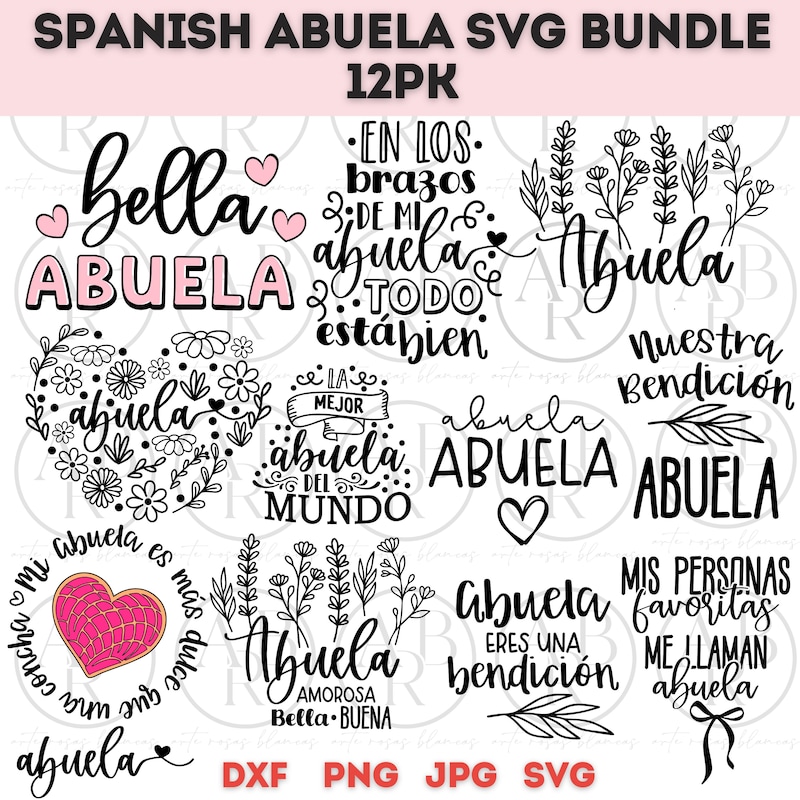 Spanish Svg Files for Cricut - Etsy