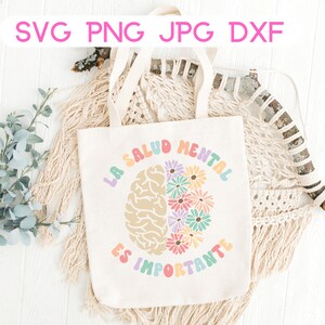 Tu Salud Mental Es Importante Svg | Spanish Mental Health Svg | Spanish ...