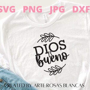 Dios Es Bueno Svg | SVG Cristianos | Frases Biblicas Svg | Versos De La ...