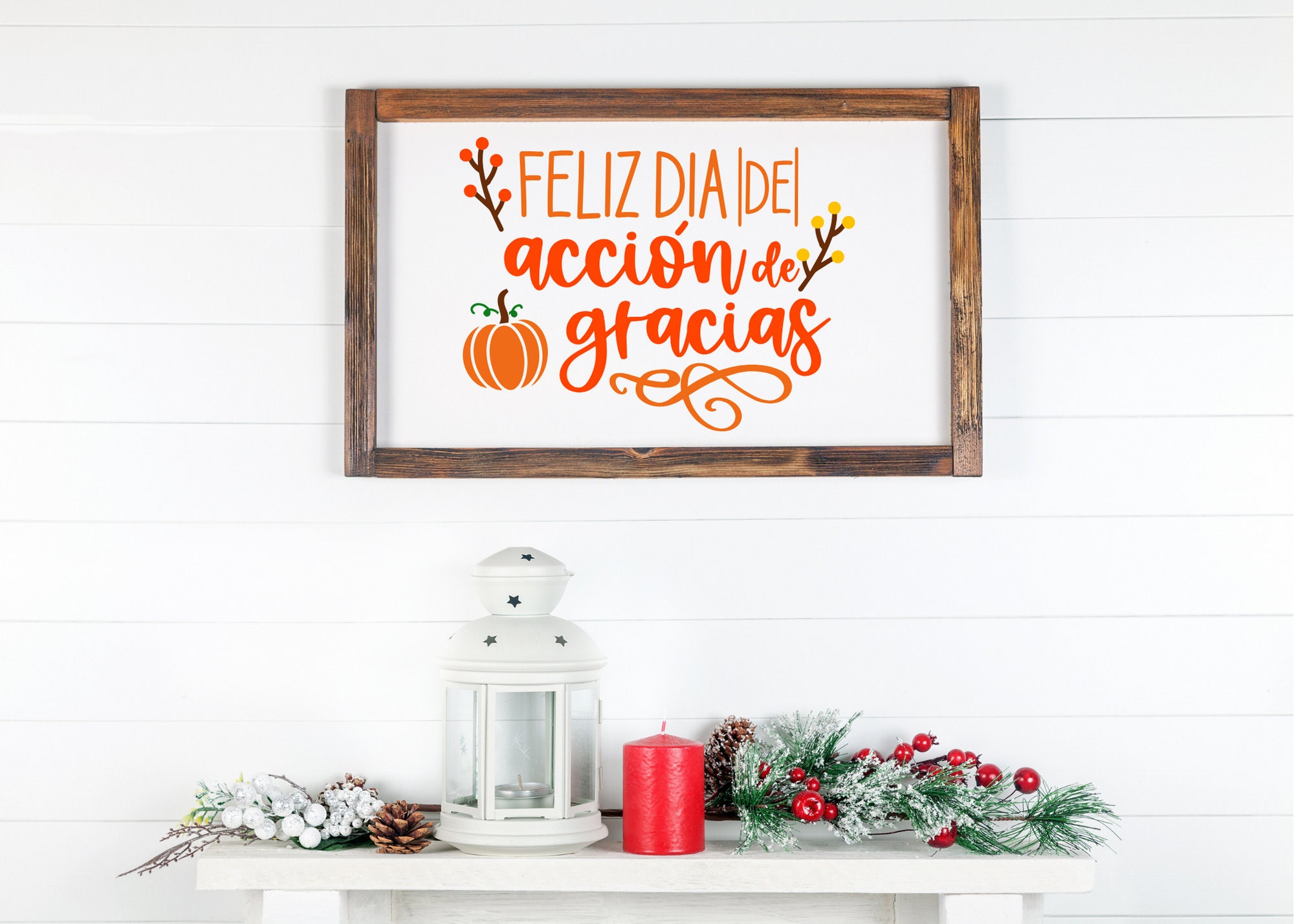 Dia De Accion De Gracias Svg Bundle | Spanish Svg | Spanish ...