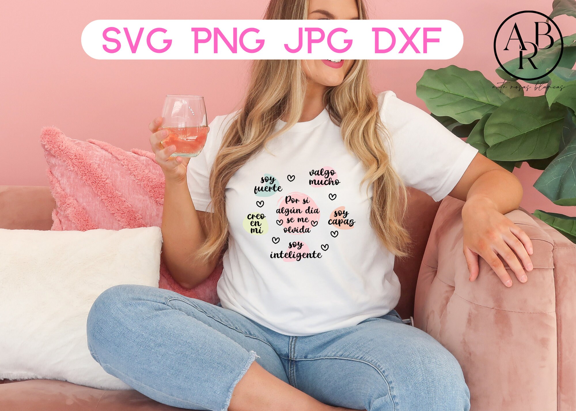 Afirmaciones Positivas Svg | Frases Positivas Svg | Mensajes Bonitos Svg | Mensajes Positivos ...