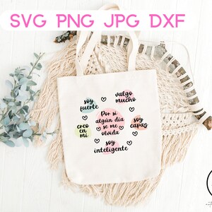 Afirmaciones Positivas svg / Frases Positivas svg / Mensajes Bonitos svg / Mensajes Positivos ...