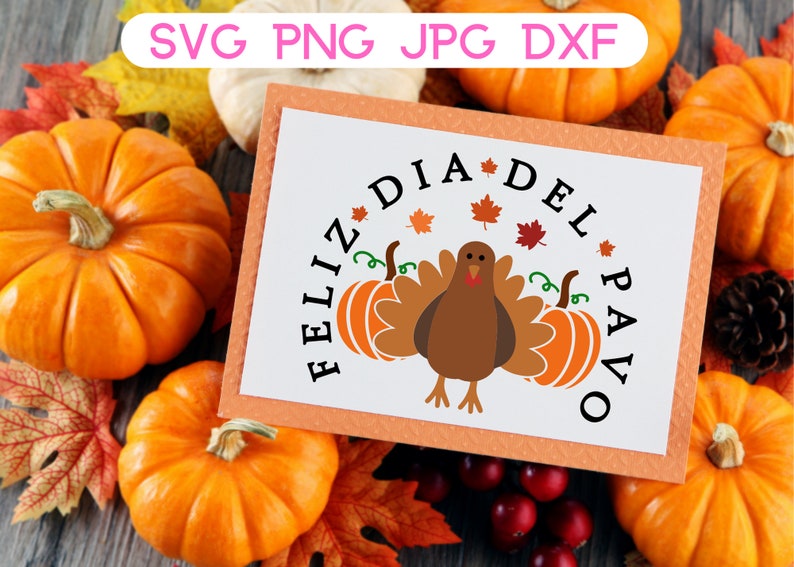 Dia De Accion De Gracias Svg Bundle | Spanish Svg | Spanish ...