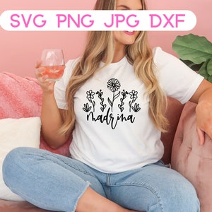 Madrina Svg Bundle | Paquete Frases Para Madrina Png | Madrina PNG ...