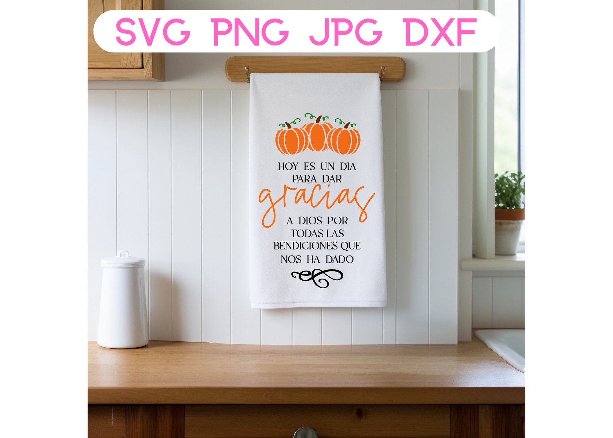 Dia De Accion De Gracias Svg Bundle | Spanish Svg | Spanish ...