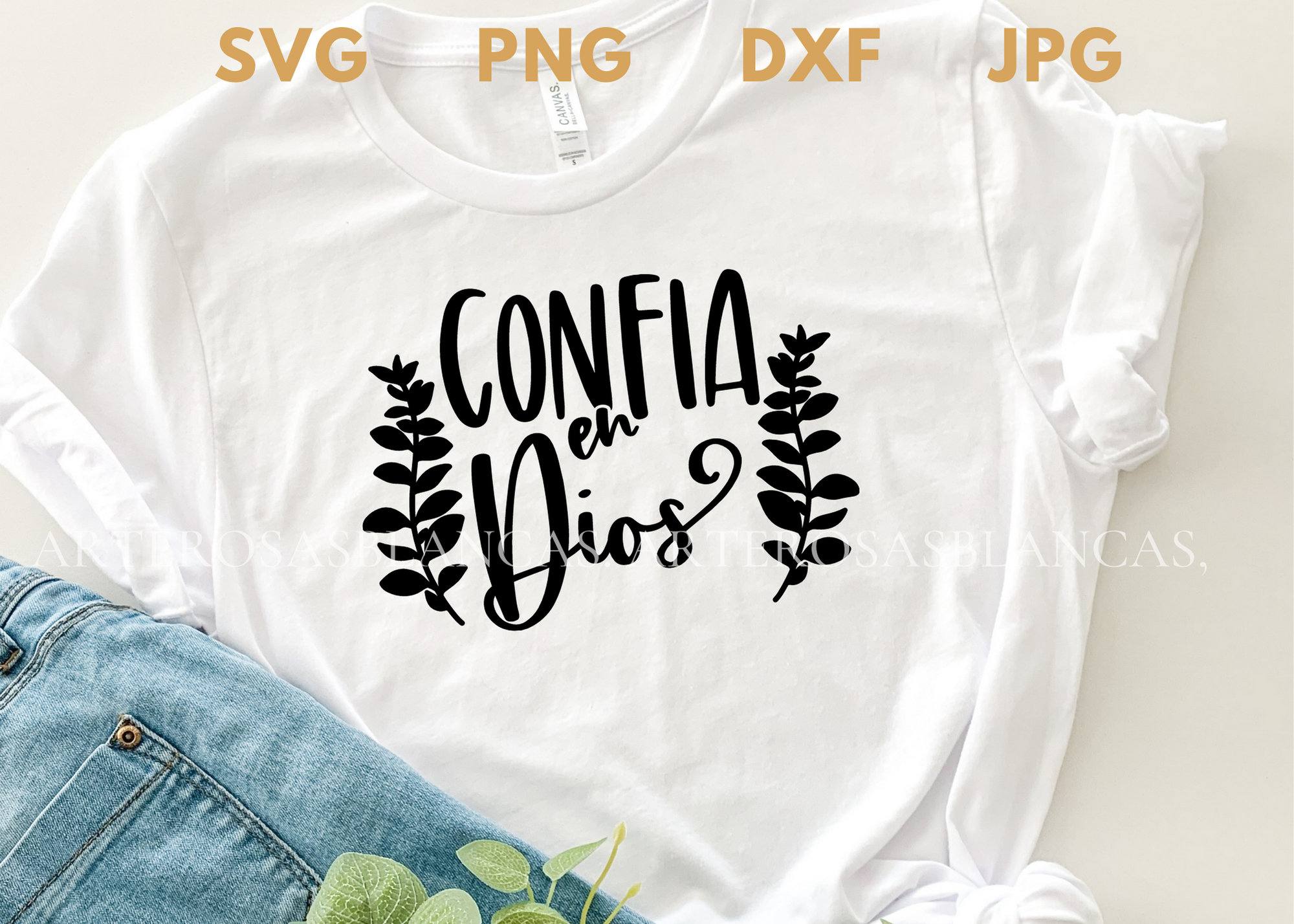 Confia en Dios svg Frases Religiosas svg Frases Cristianas - Etsy México