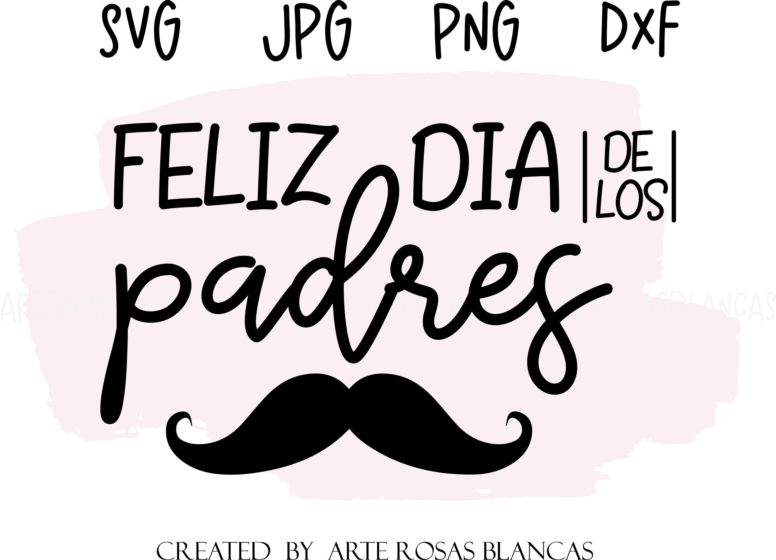 Feliz Dia De Los Padres svg / Español svg / Día de los Padres - Etsy México