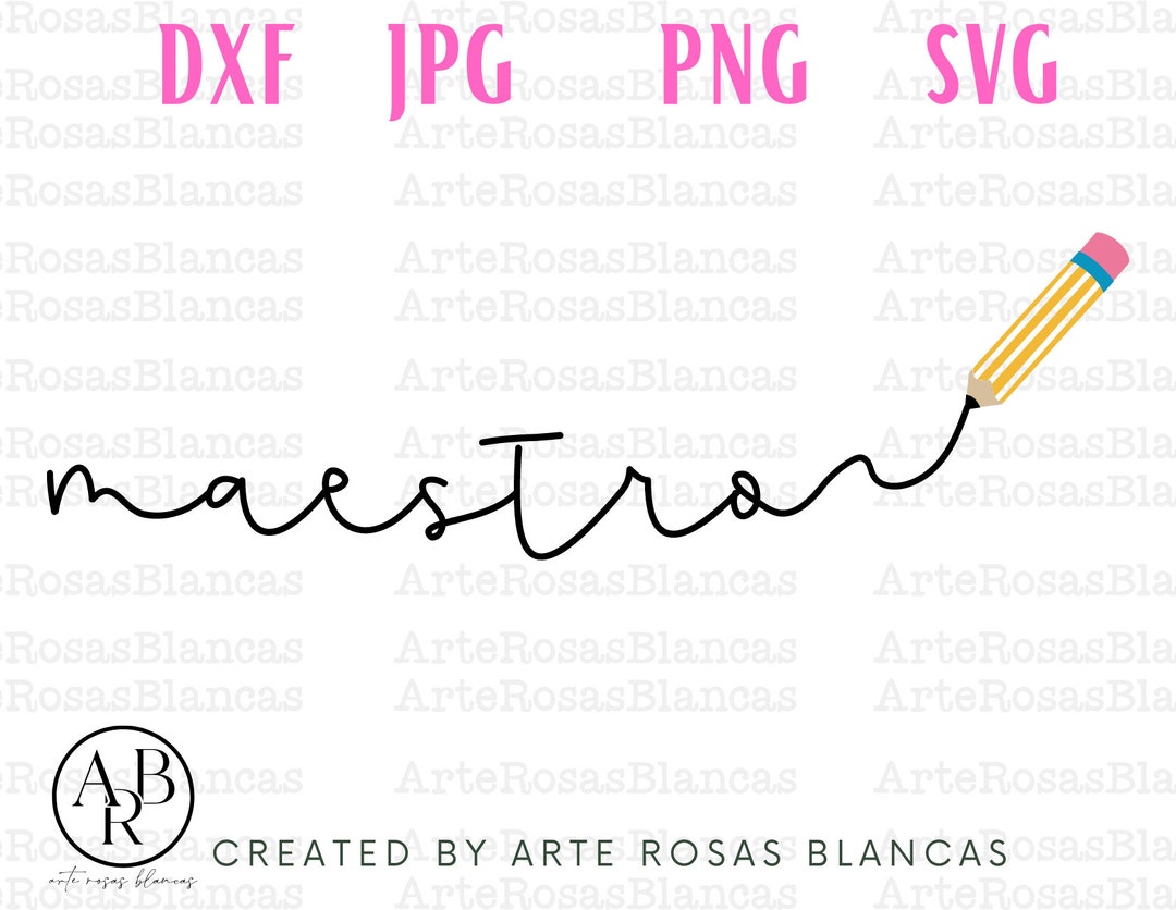 Maestro Svg | Svg En Espanol | Profesor Svg | Maestro Png | Educacion ...