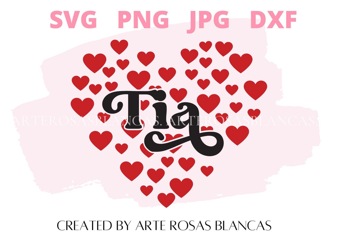 Tia Svg Mejor Tia Del Mundo Svg Spanish Svg Family Svg - Etsy