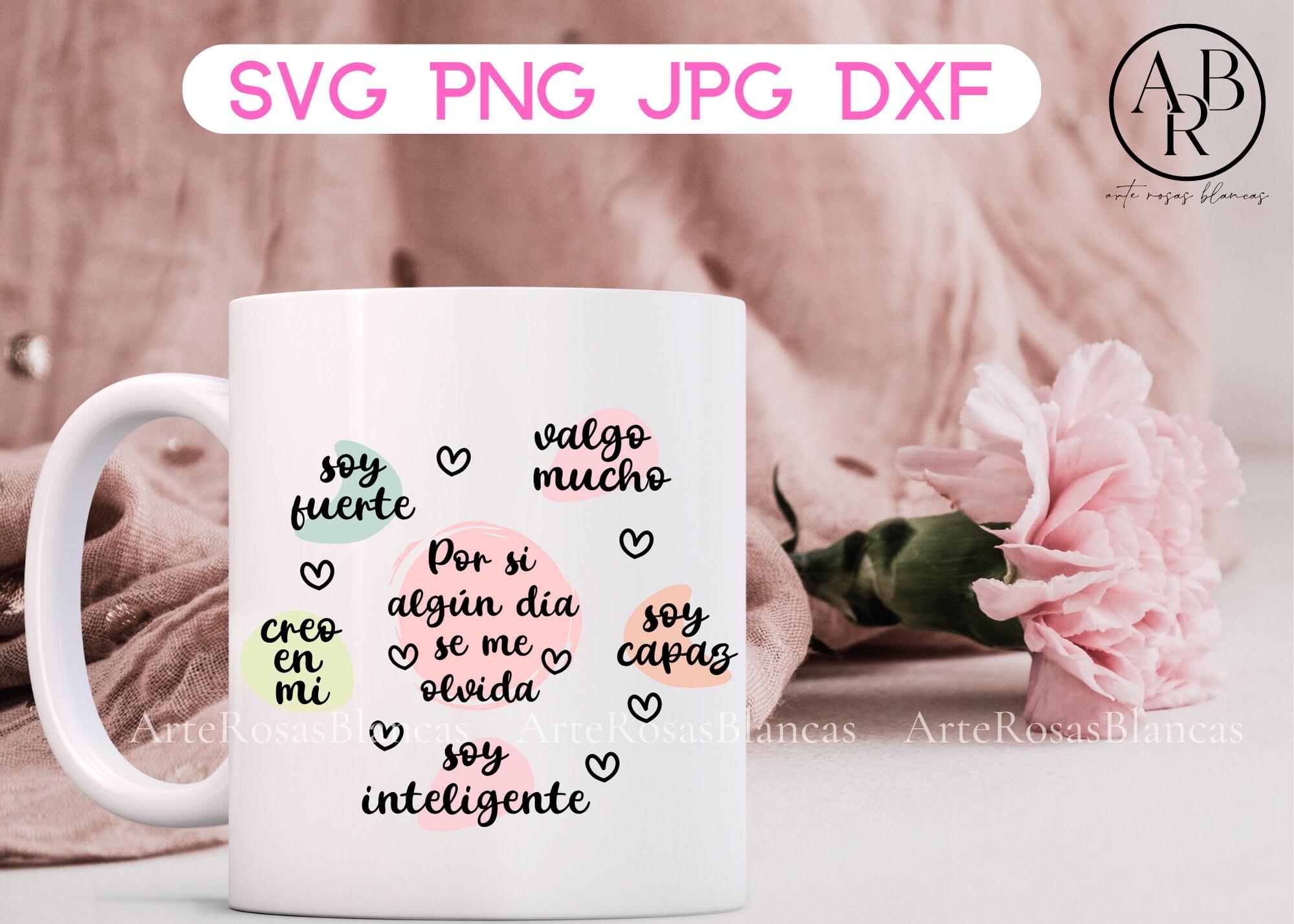 Afirmaciones Positivas Svg | Frases Positivas Svg | Mensajes Bonitos Svg | Mensajes Positivos ...