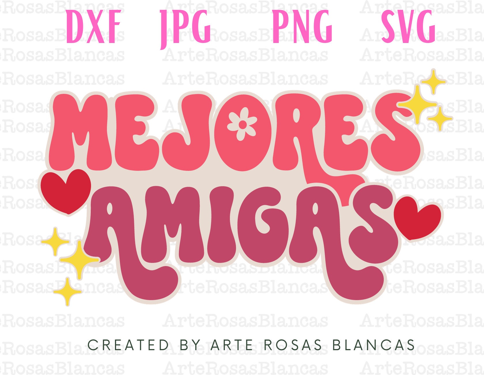 Mejor Amiga svg / Amiga png / Amistades svg / Dia de La Amistad svg ...