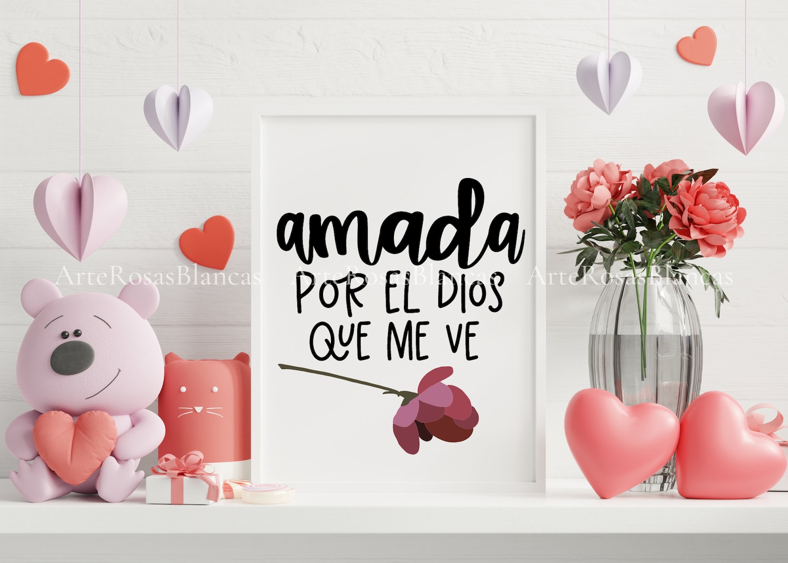 Amada Por El Dios Que Me Ve Svg | Spanish Svg | Frases Cristianas Svg ...